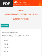 Math Paper 2 - MR 6points | PDF | Mathematics | Determinant