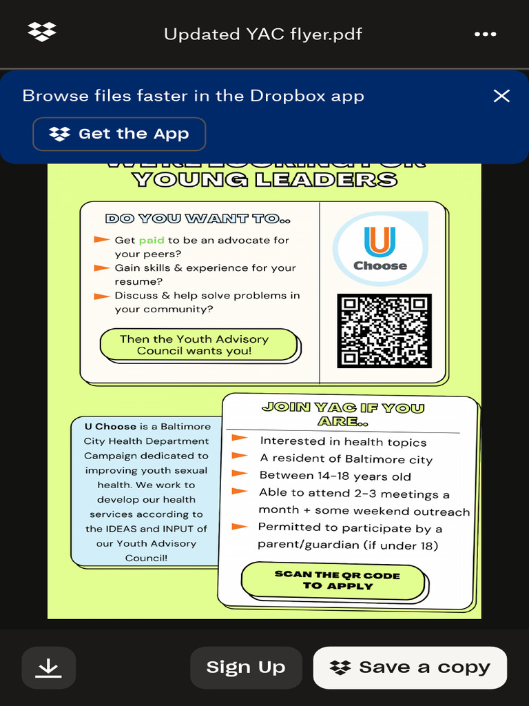 Dropbox - Updated YAC Flyer.pdf - Simplify Your Life | PDF