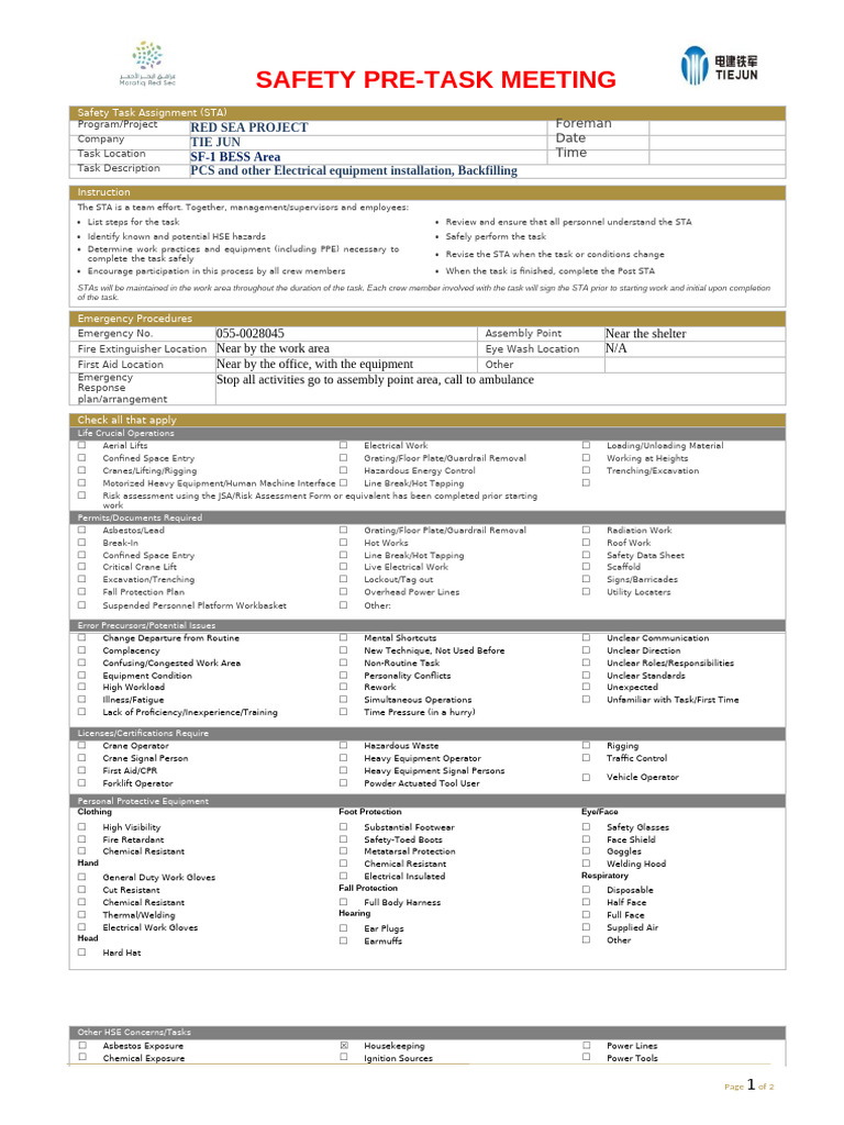 Battery and Electrical Equipment Installation Bess Area | PDF | Welding ...