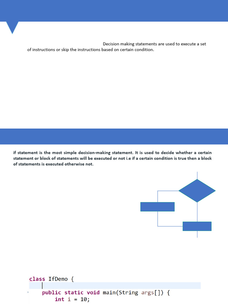 Understanding Decision Statements in Programming | PDF | Control Flow ...