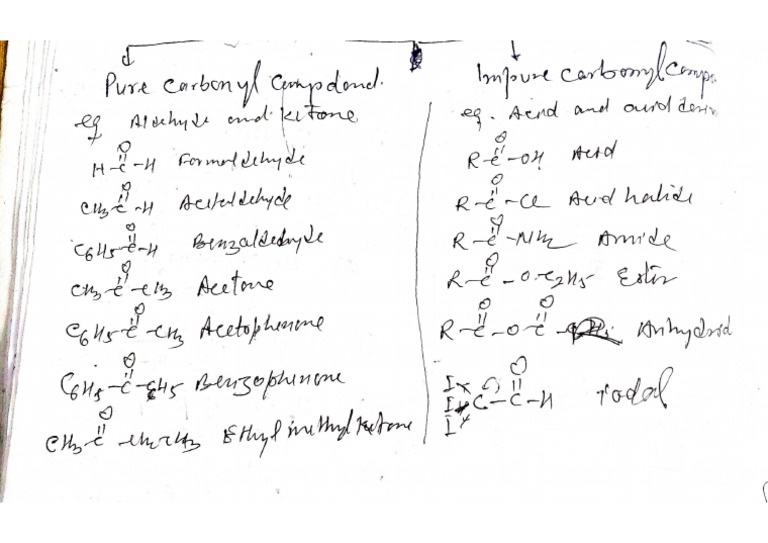 (Carbonyl+compounds+classification) by Ayush | PDF