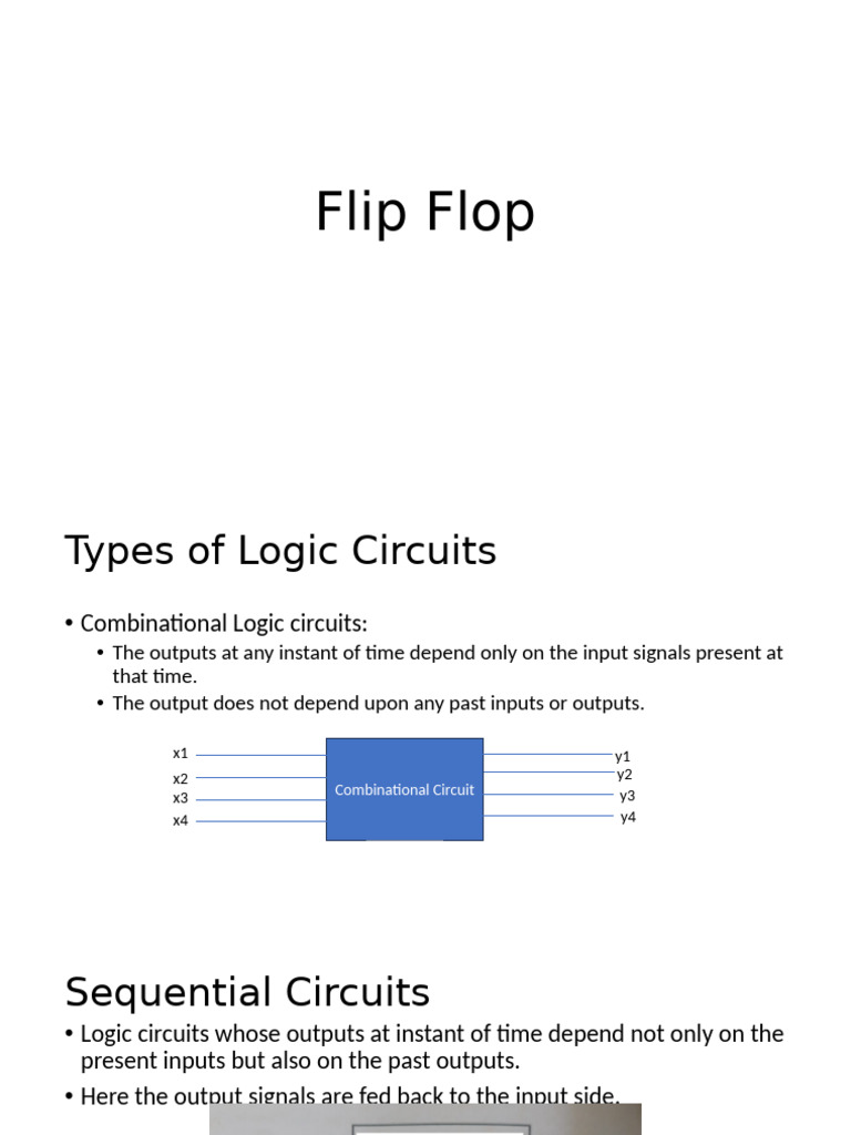 Flip Flop | PDF | Electrical Circuits | Electronic Circuits