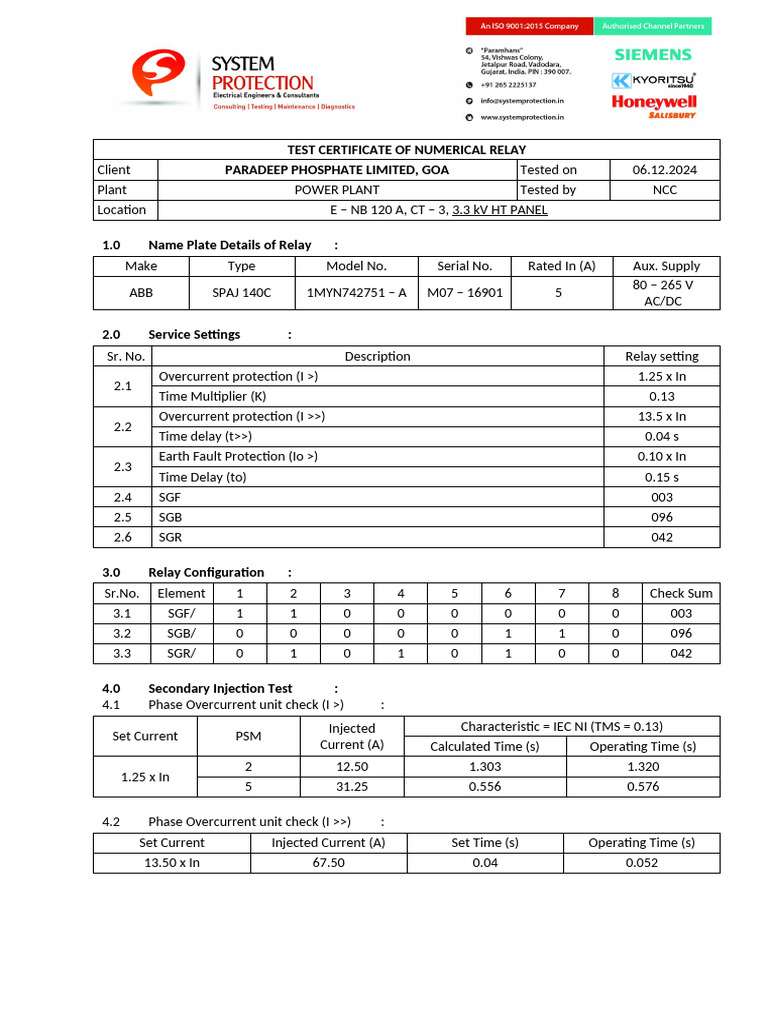 Ppl Goa, Relay | PDF | Relay | Inductor