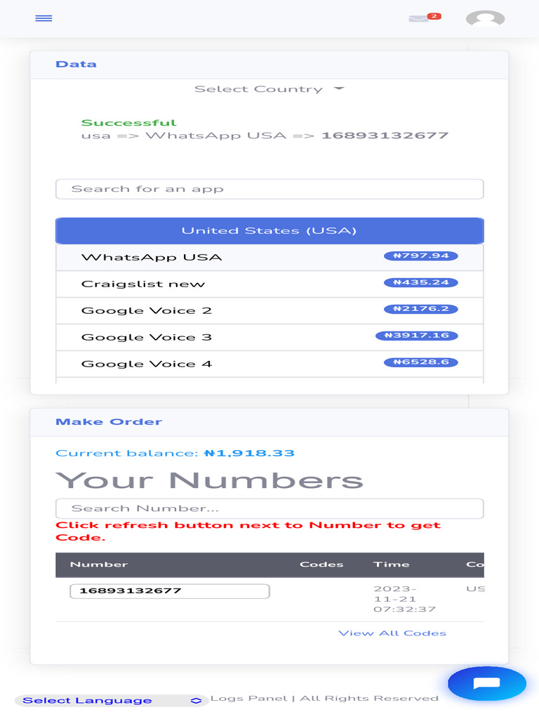 Logs Panel Dashboard 2 | PDF