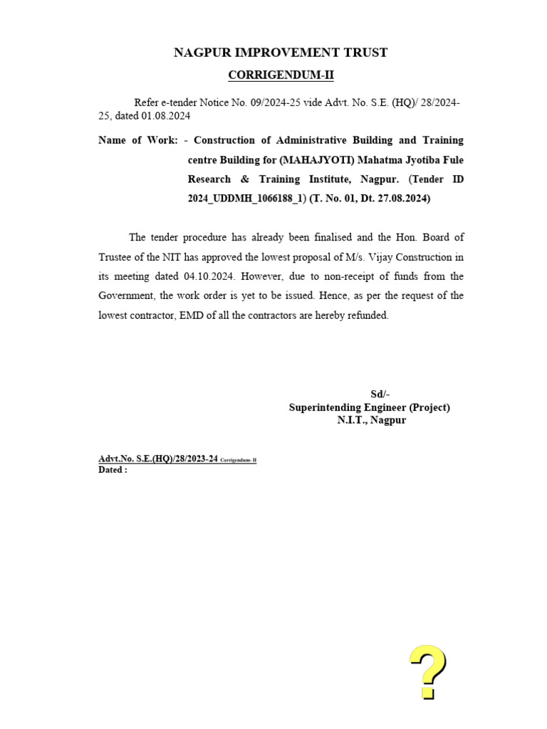 Corrigendum II | PDF