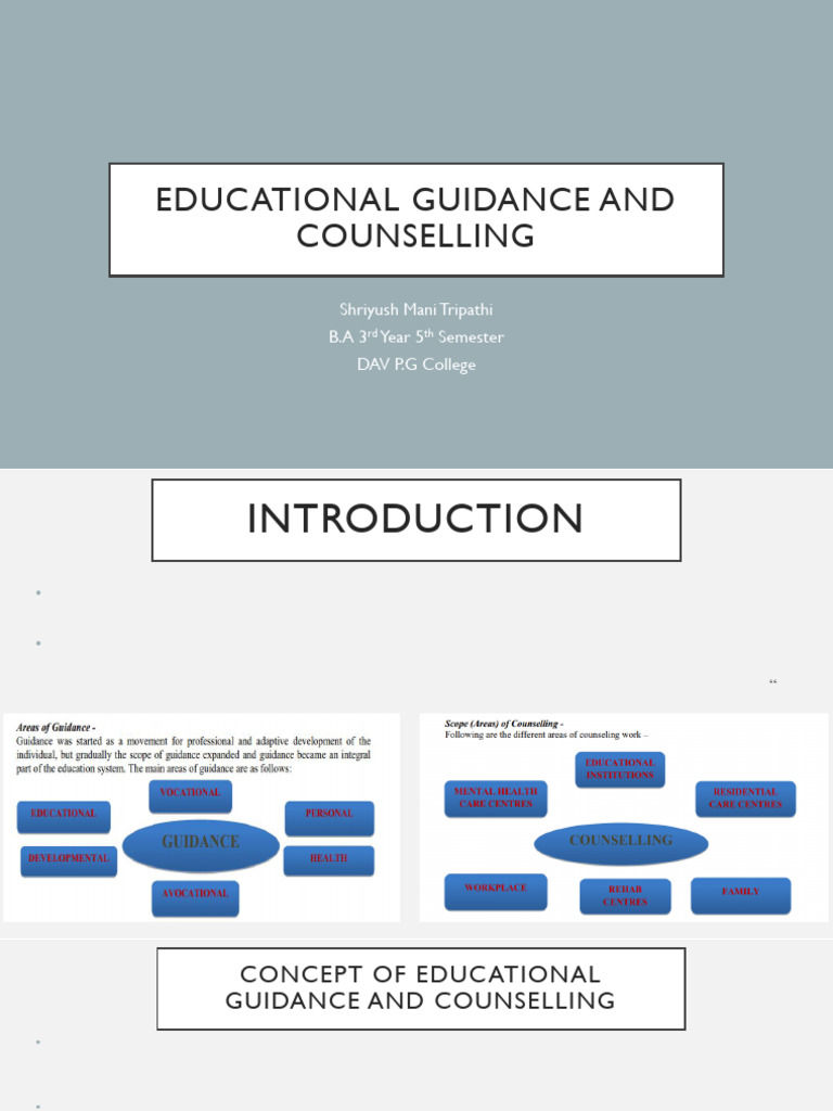 Educational Guidance and Counseling - 241211 - 155705 | PDF ...