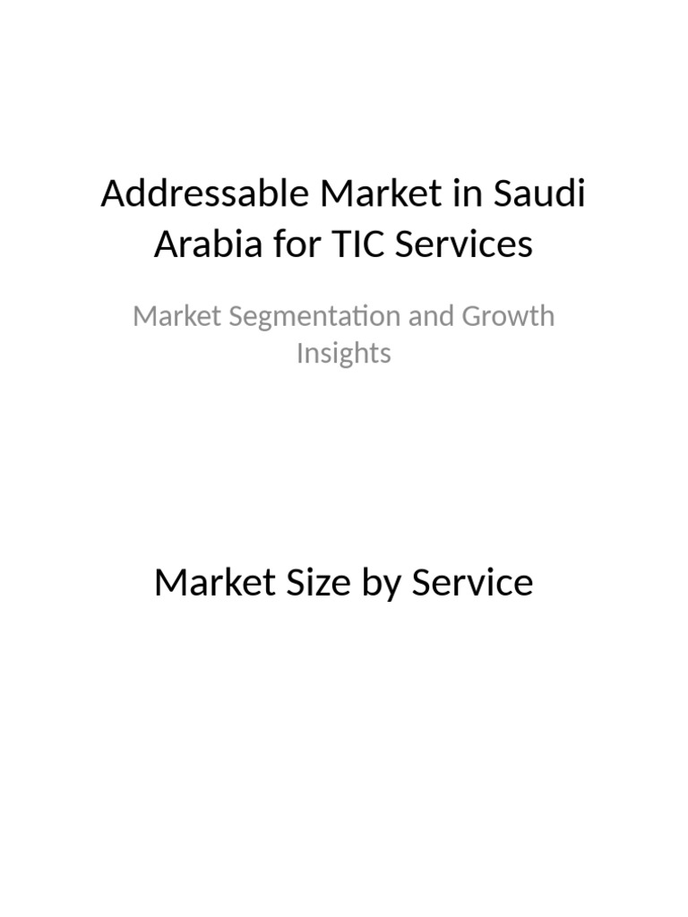 TIC_Market_Insights_Final | PDF