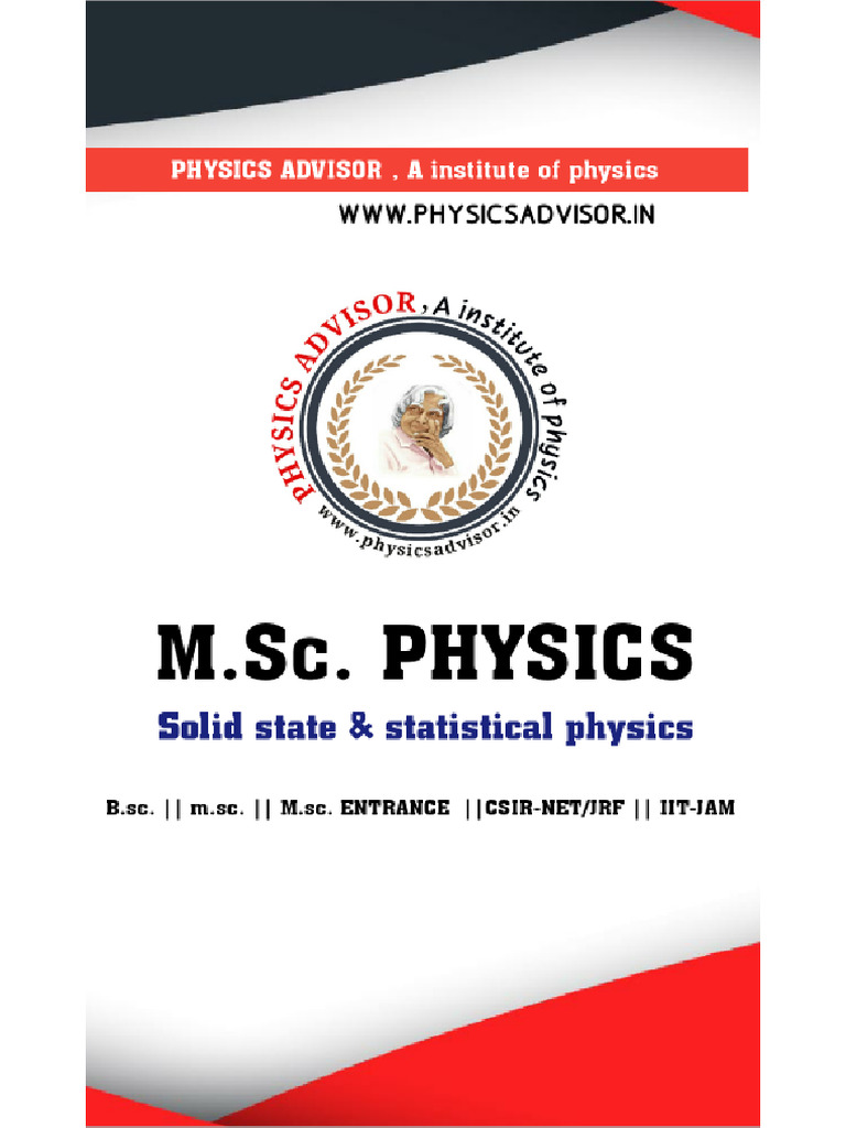 Solid State and Stastical Physics | PDF