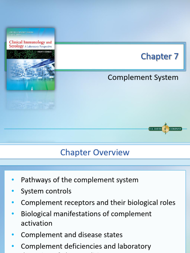 CH07-Complement-System | PDF | Complement System | Cell Biology