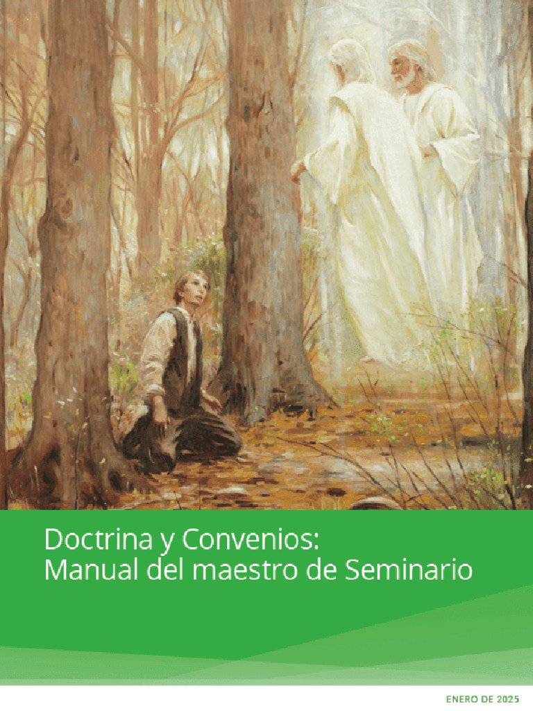 Doctrina y Convenios: Manual Del Maestro de Seminario | PDF | Enseñando | Evaluación