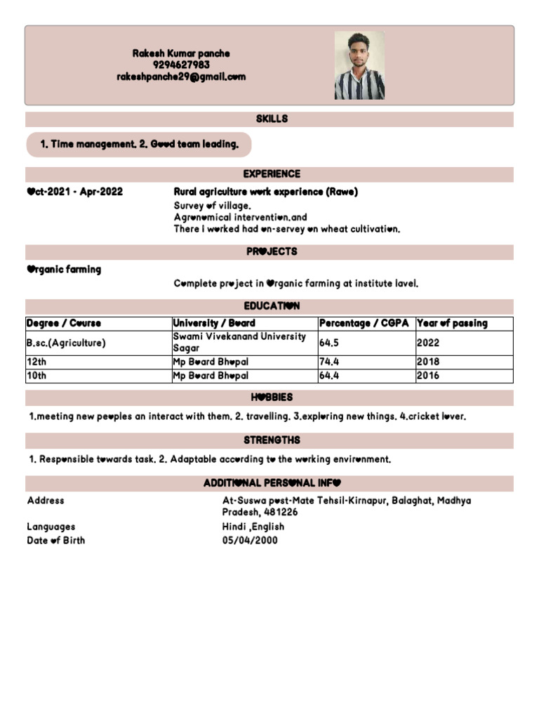 Rakesh Kumar Panche | PDF