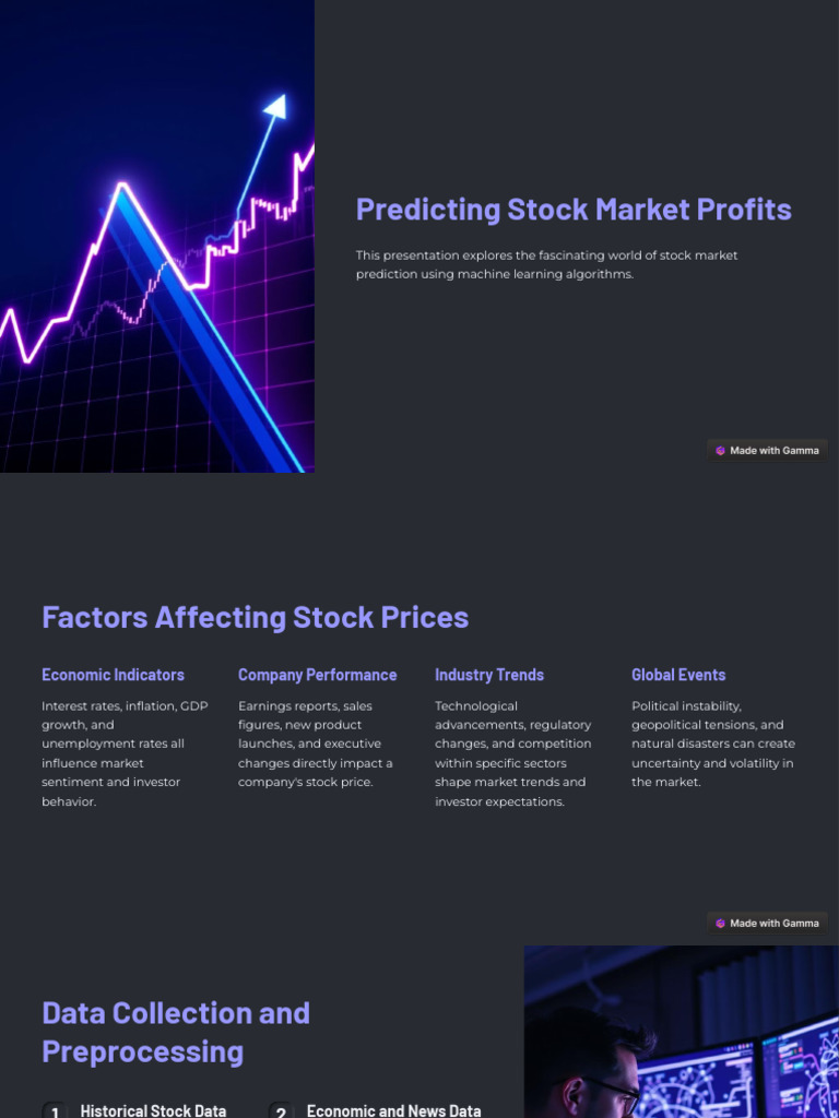 Predicting Stock Market Profits | PDF | Prediction | Algorithmic Trading
