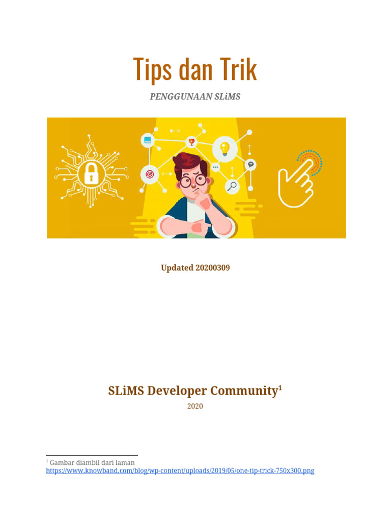 SLiMS - Tips Dan Trik | PDF