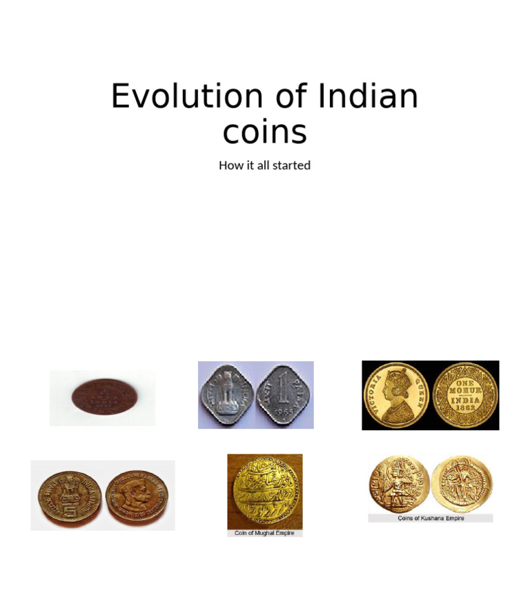 Evolution of Indian Coins | PDF