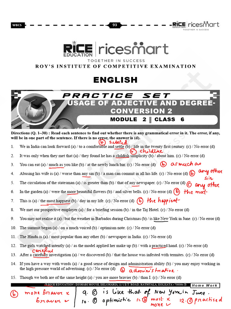 NM WBCS PS MODULE 2 CLASS 6 ADJECTIVE | PDF NM WBCS PS MODULE 2 CLASS 6 ADJECTIVE | PDF