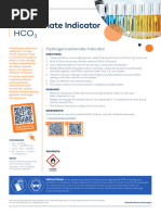 SAPS - Colour Chart Showing Hydrogencarbonate Indicator | PDF
