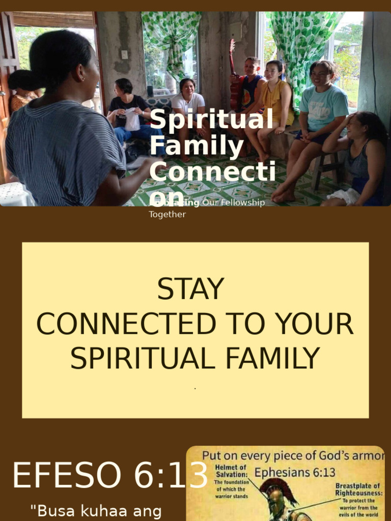 Stay Connected in Your Spiritual Family | PDF