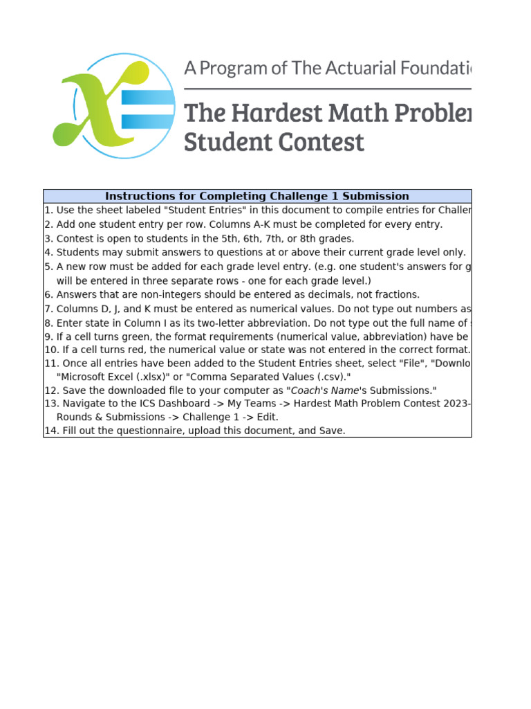 HMP Challenge 1 Submission Template | PDF