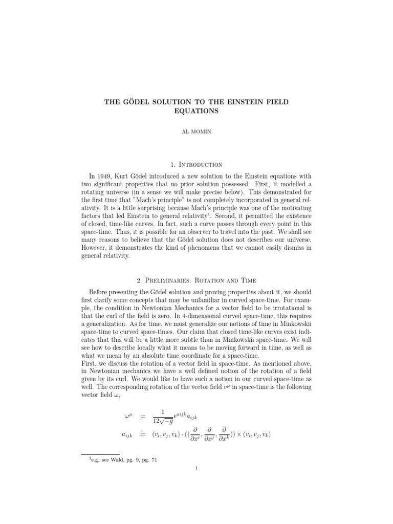 A_Monin | PDF | Spacetime | Vector Space