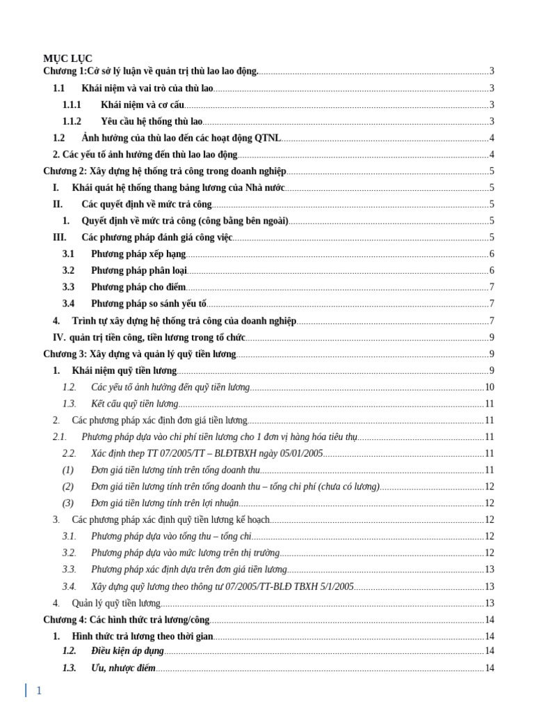 123doc Ly Thuyet Quan Tri Thu Lao Lao Dong Co Uyen Neu (1) | PDF