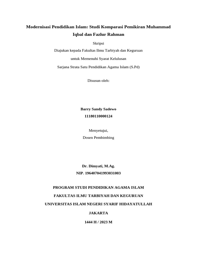 Lembar Ttd Mahasiswa Dan Dospem | PDF