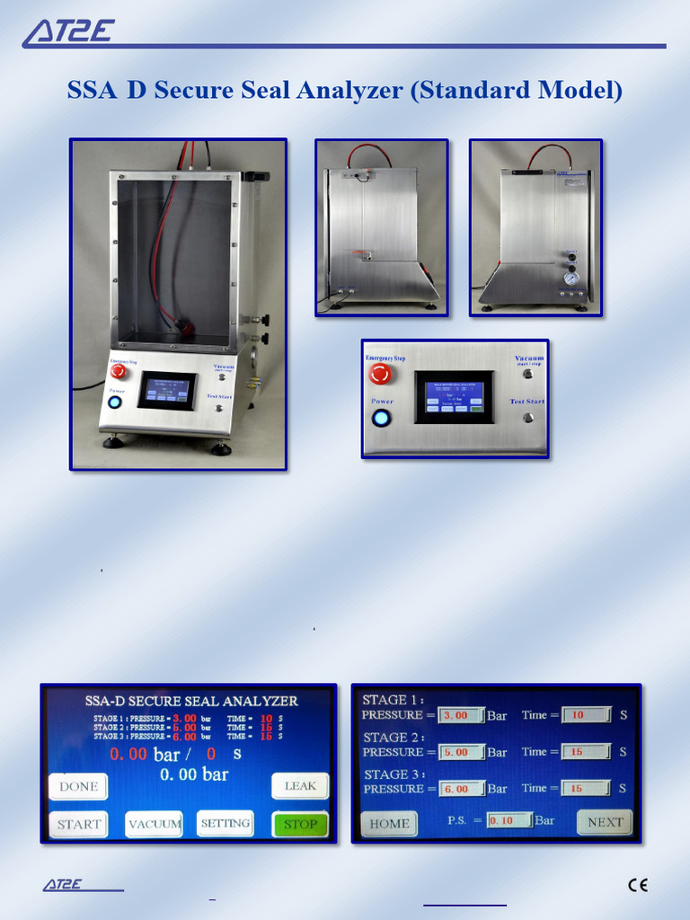 Secure Seal Analyzer for Quality Testing | PDF | Metrology