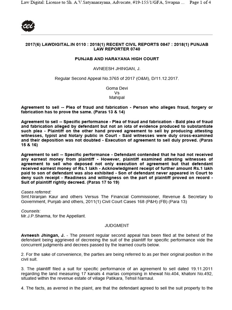 Cases Referred | PDF | Lawsuit | Judgment (Law)