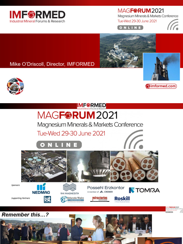 Magnesia Review ODRISCOLL MagForum 2021 IMFORMED Distribution (2) | PDF ...