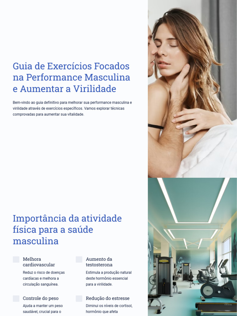 Exercícios para Aumentar a Virilidade | PDF | Treinamento de força ...