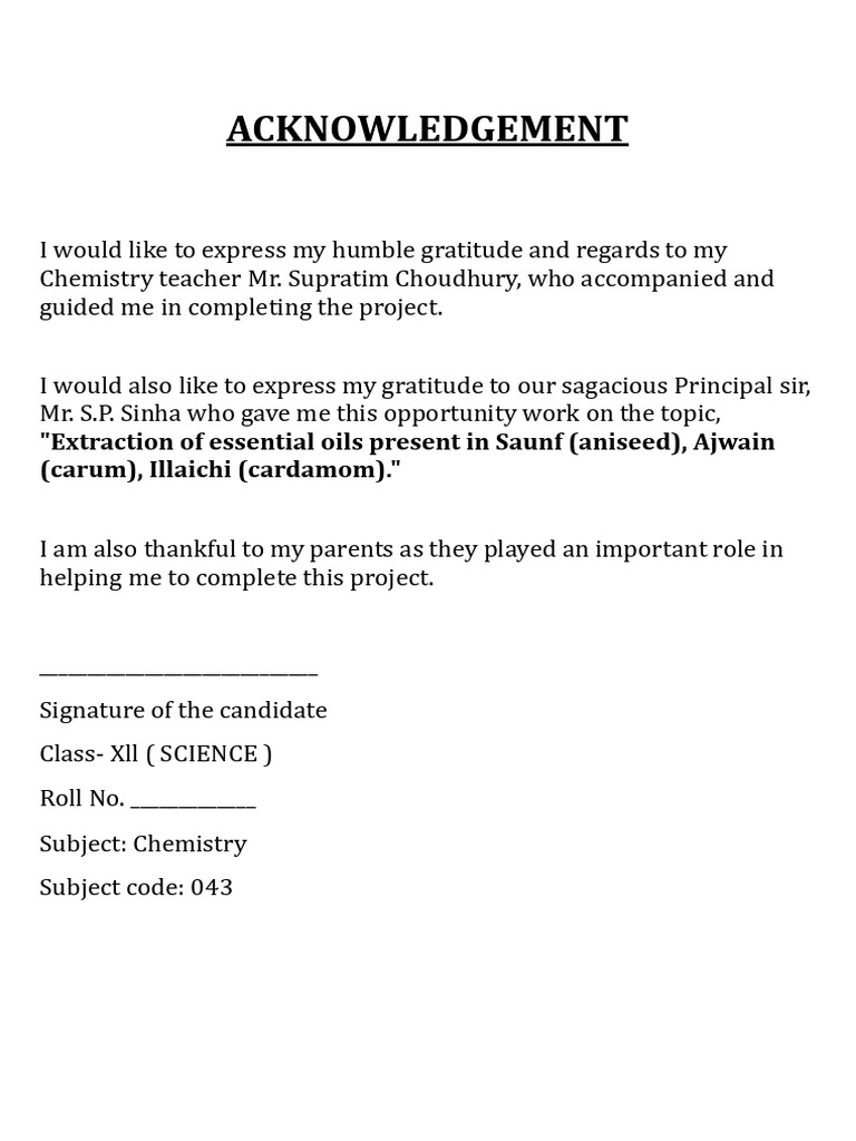 Class Xii - Acknowledgement - Docx 20250102 115314 0000 | PDF
