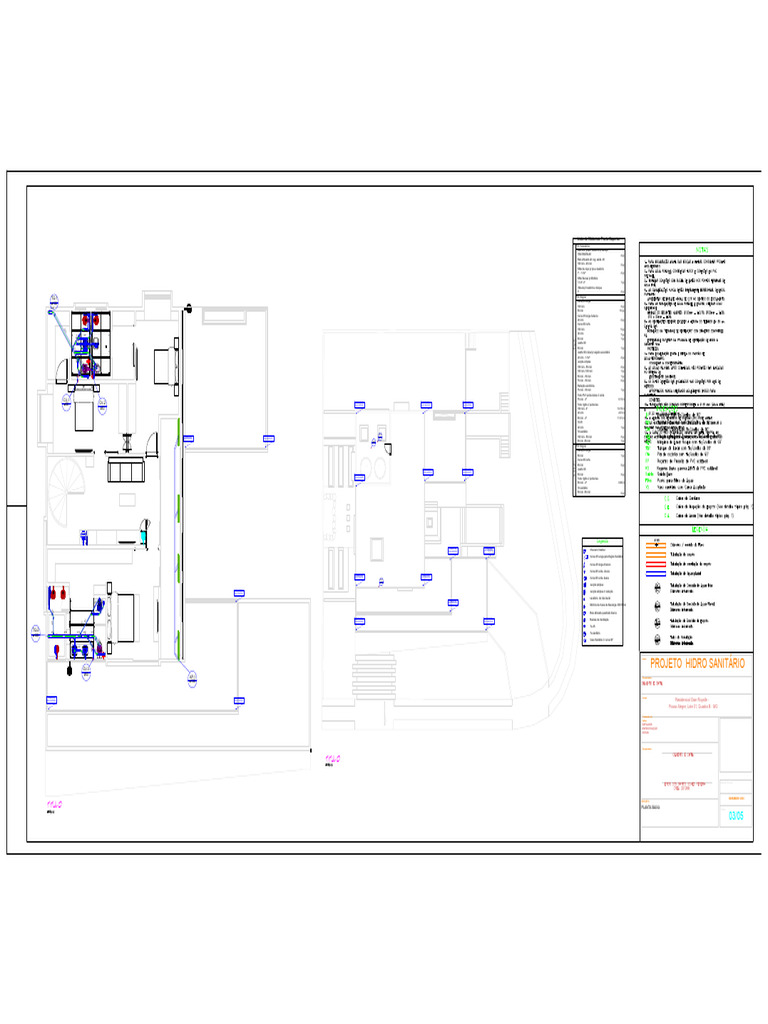 PROJETO HIDRO GILBERTO- LAYOUT 2 | PDF | Banheiro | Banheiro