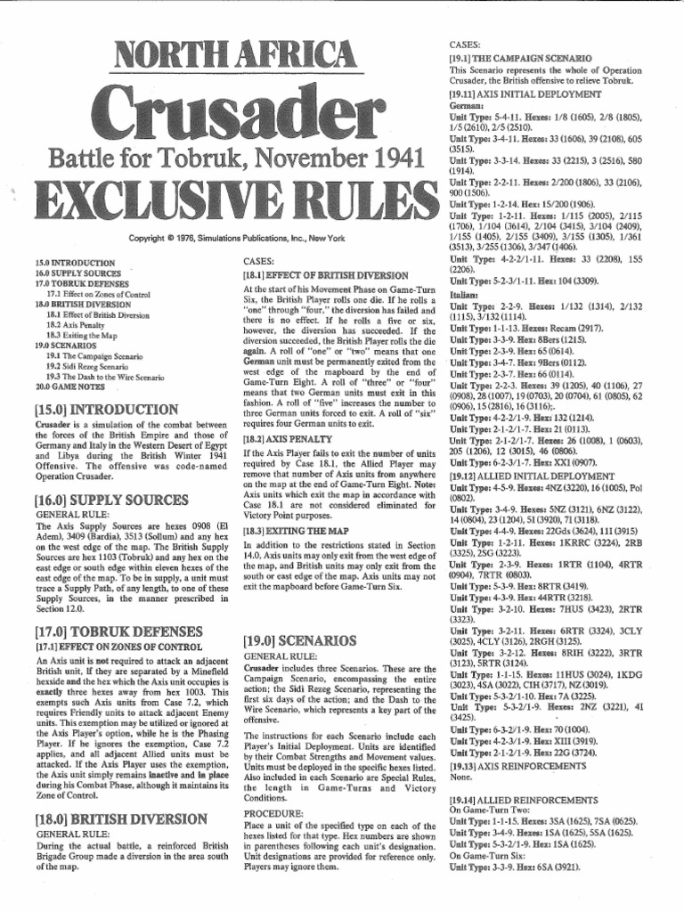 NA quad Crusader | PDF