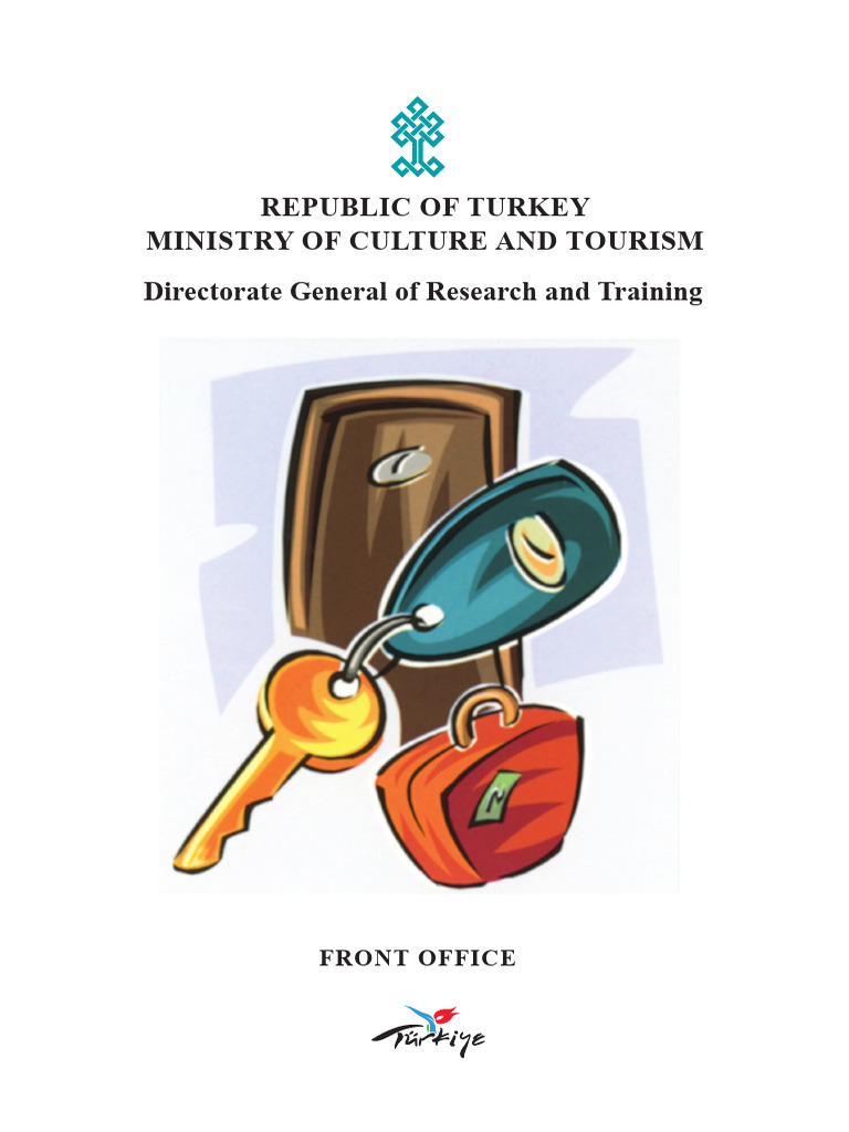 Turkey Front Desk Manual | PDF | Prices | Hygiene