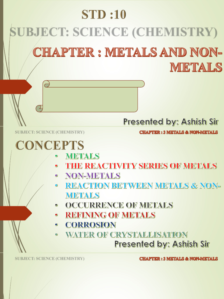 CHAPTER 3 | PDF | Ionic Bonding | Ion