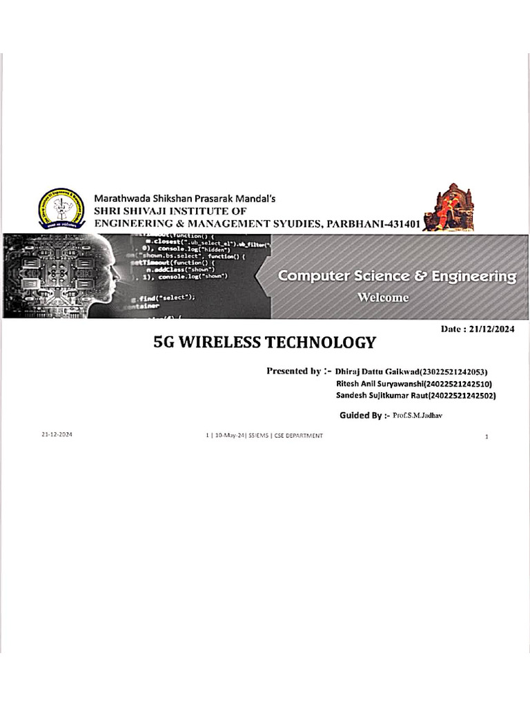 5g Technology | PDF