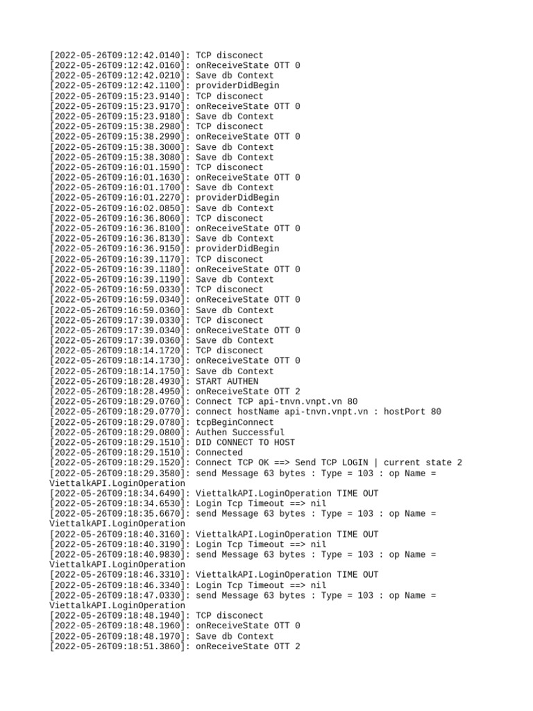 logfile-0 | PDF | Transmission Control Protocol | Computer Science