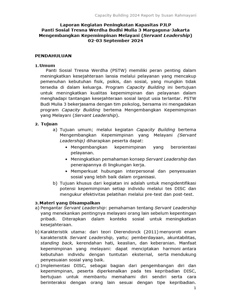 Rekap Cap - Build 2024 by Susan | PDF
