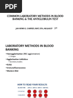 5 - Ahg Test | PDF | Clinical Pathology | Hematology