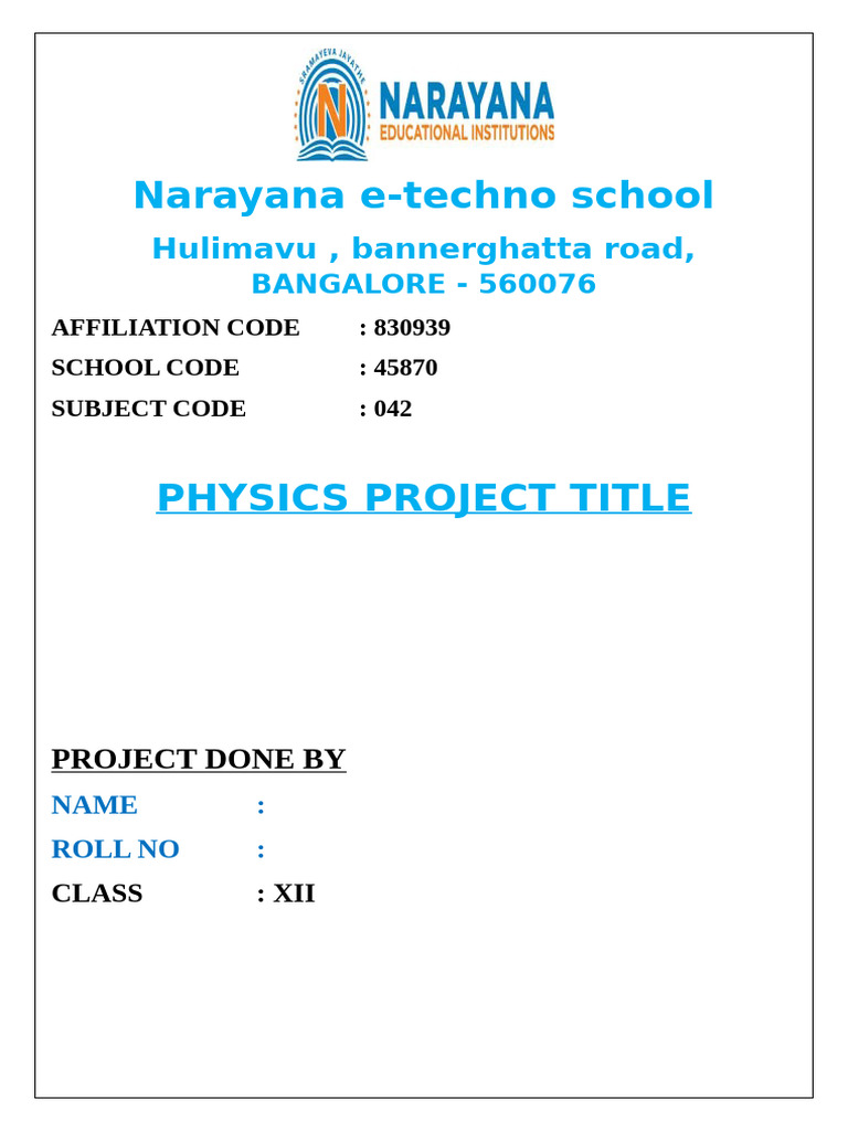 Physics Certificate 1 | PDF