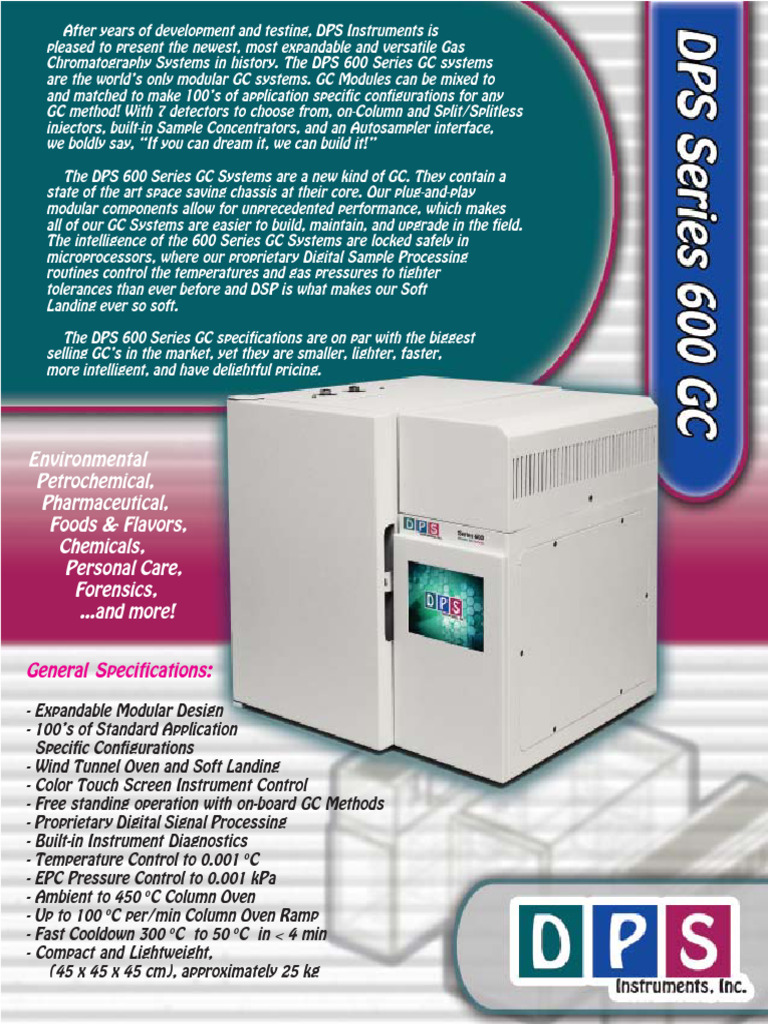 DPS Series 600 GC AS Brochure | PDF