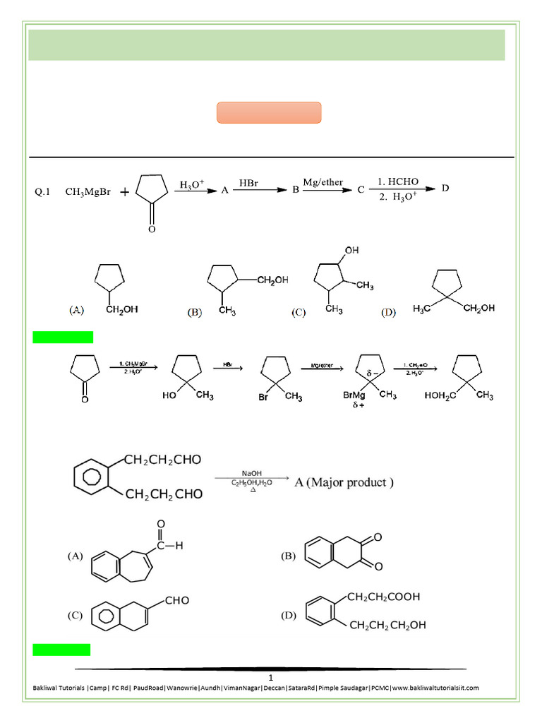 C25 BTTS-09 (Mains) Chemistry Paper-2 | PDF | Chemistry | Chemical Substances