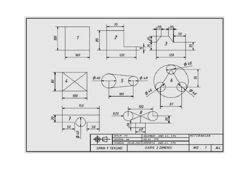 Job Sheet 1 Inventor | PDF