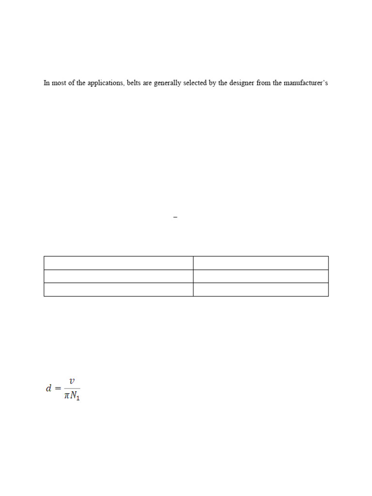 Belt Drive Selection and Design Guide | PDF | Belt (Mechanical) | Mechanics