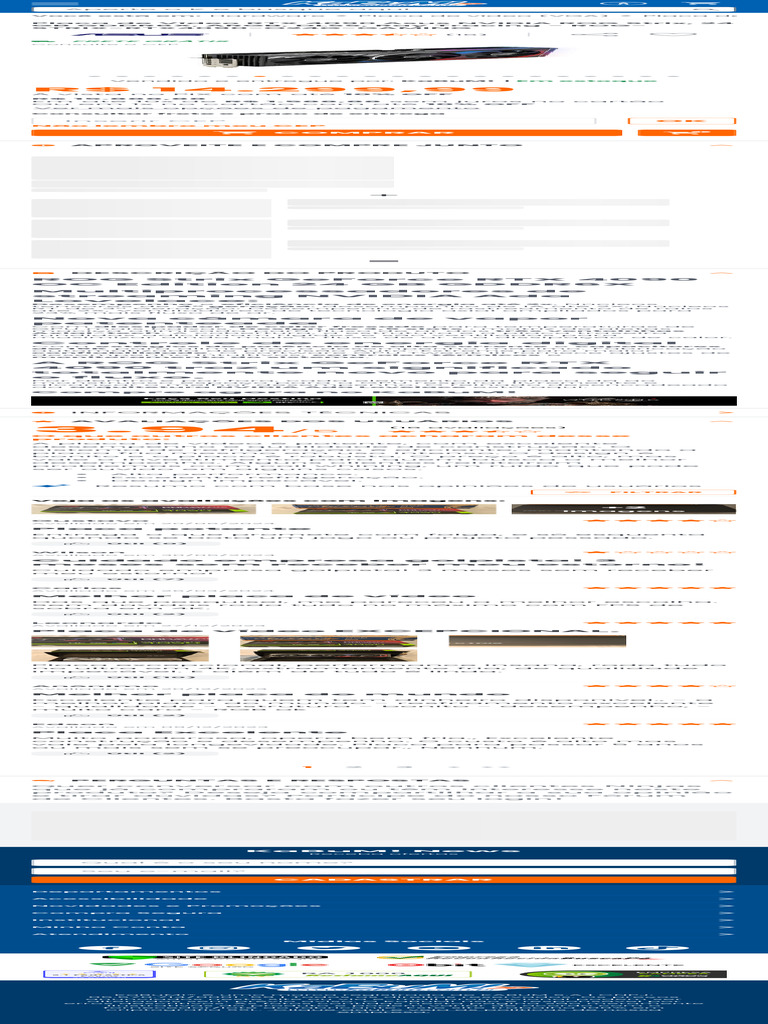 Rtx 4090 Edition, 24 Gb Gddr6x, Argb Kabum! | PDF | Hardware de computador