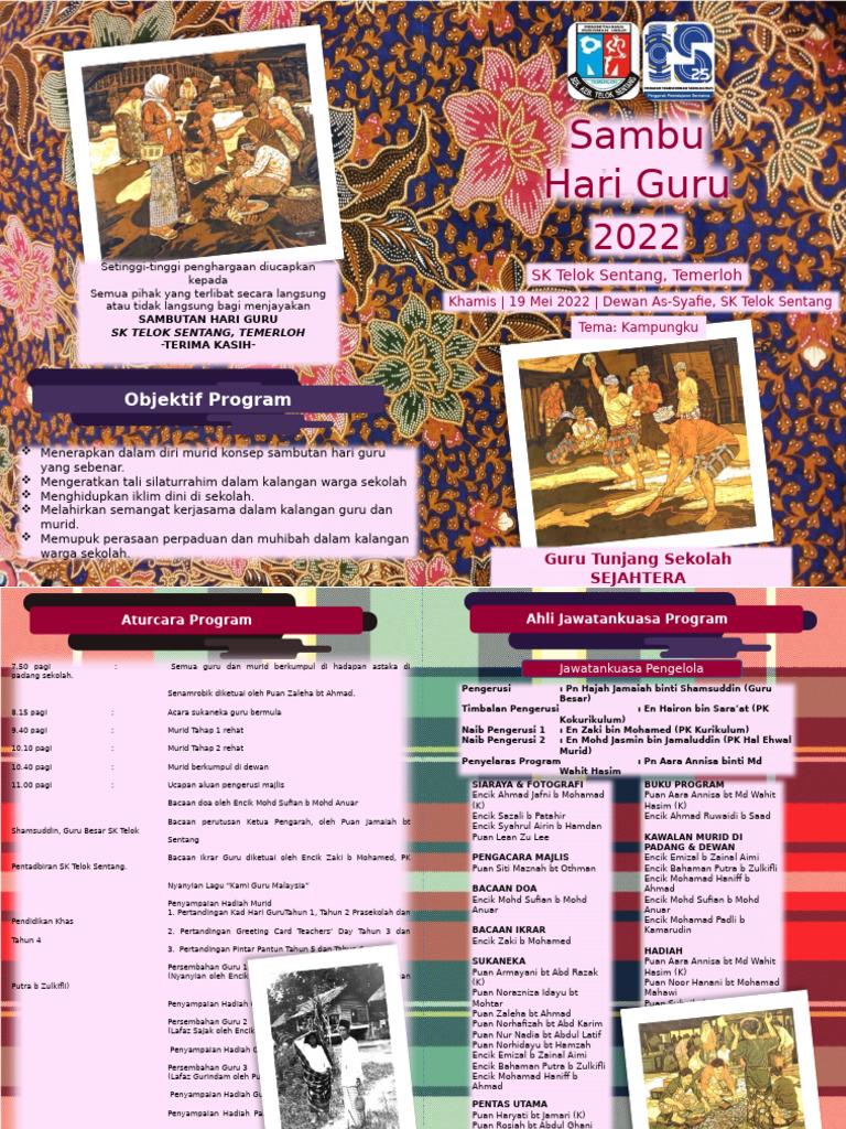 Buku Program Hari Guru | PDF