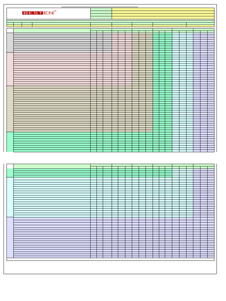 Engineering Project Scope Matrix | PDF | Specification (Technical ...