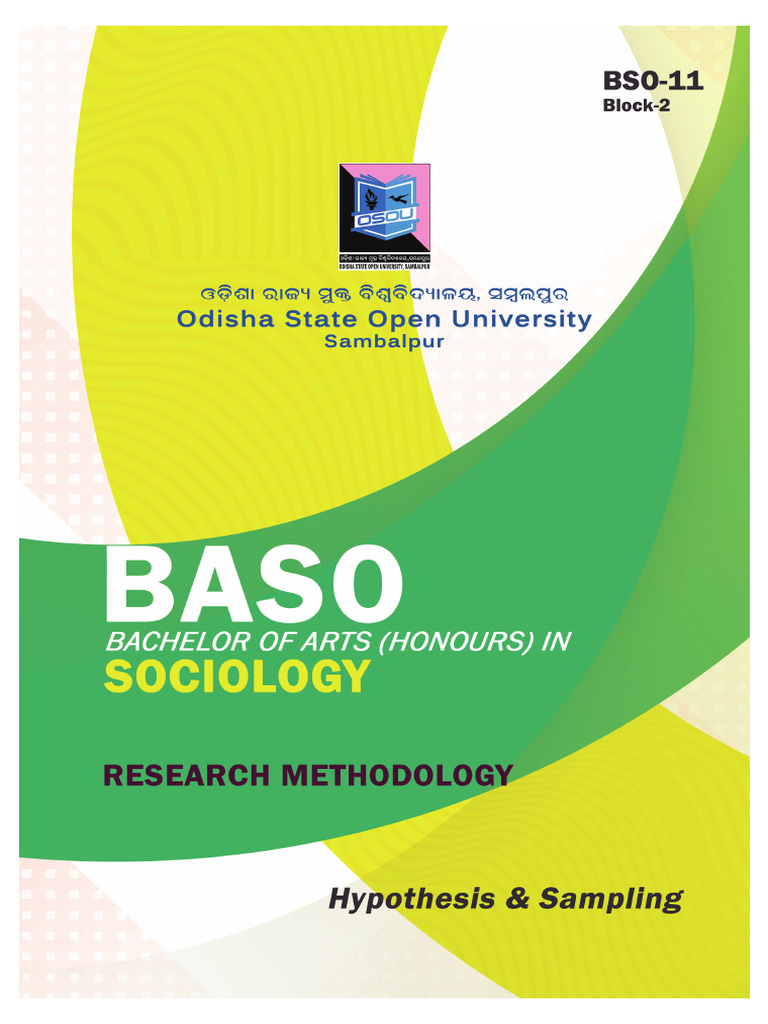BASO 11 Block 02 | PDF | Hypothesis | Theory