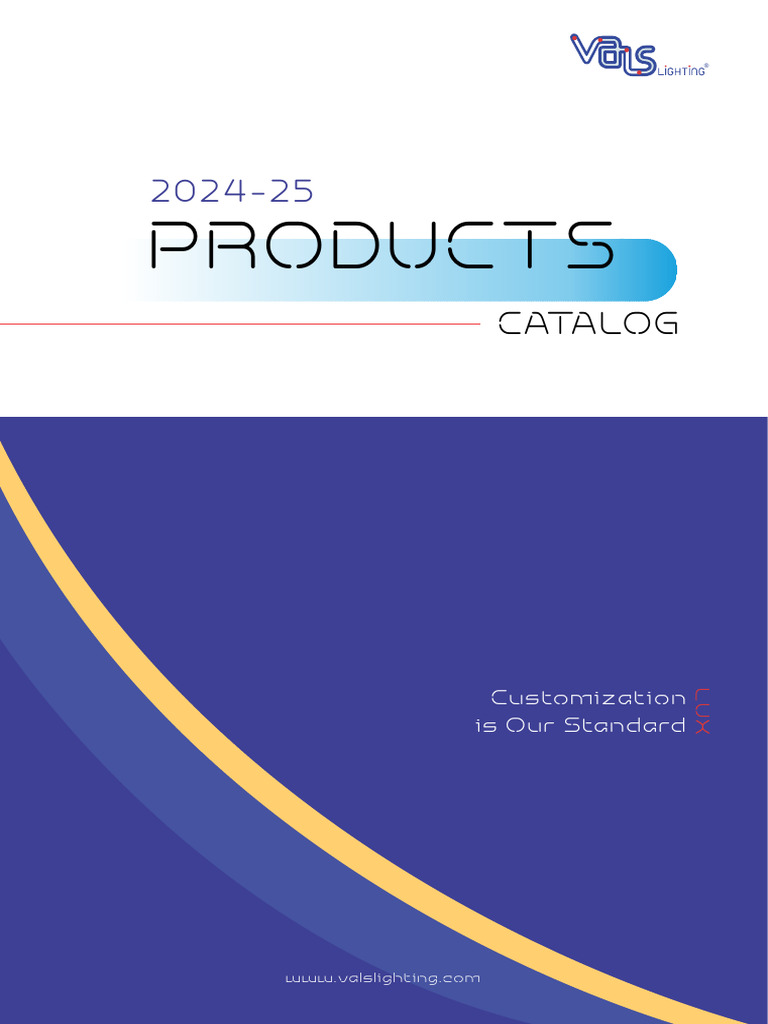 Products Catalog - Vals Lighting | PDF | Lighting | Power Supply