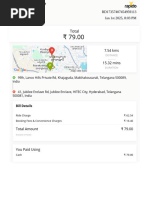 Ride Invoice for Shivam Singh | PDF | Invoice | Government Finances