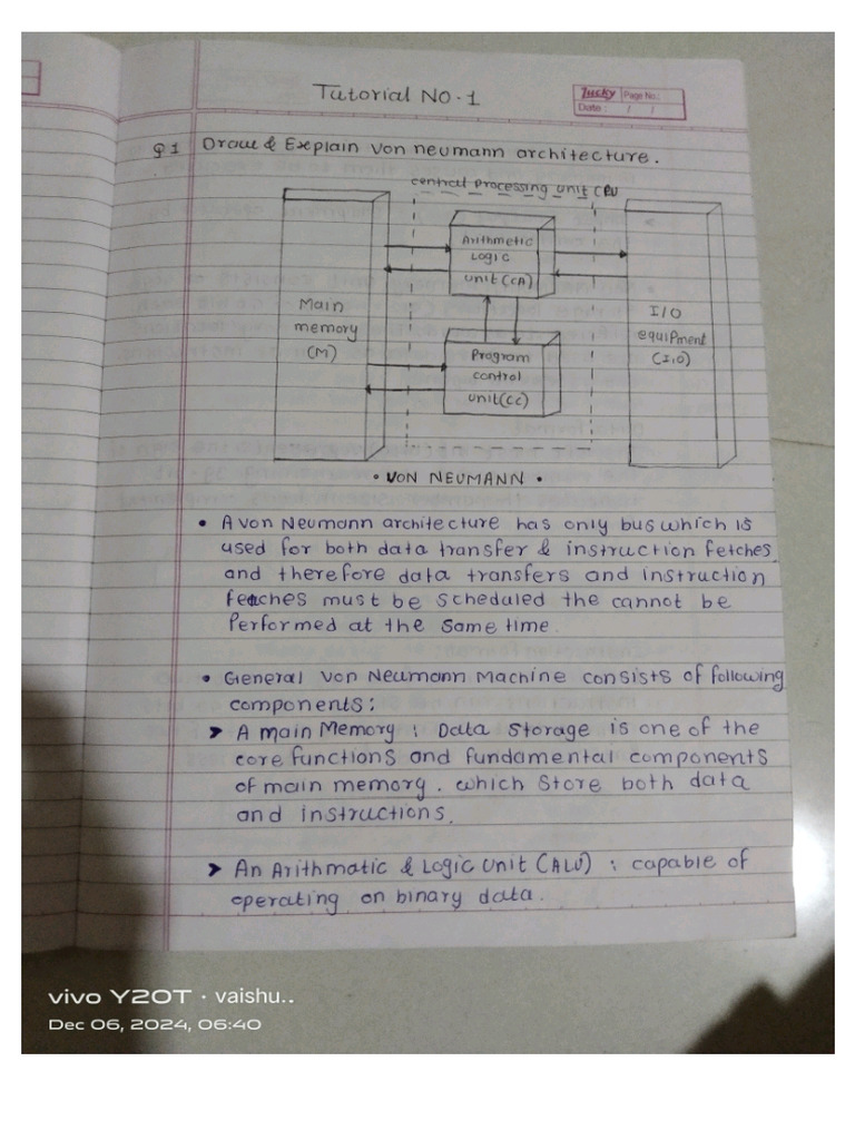 Tutorial 1&2 COA | PDF
